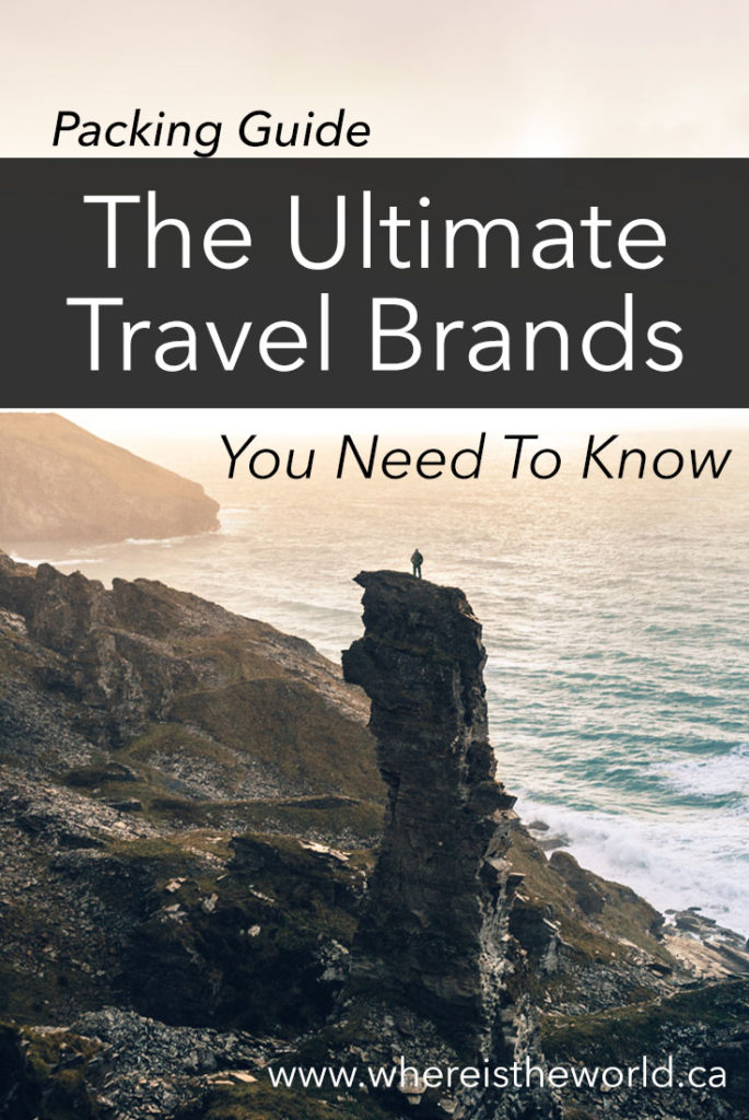 The best travel brands you need to know about to make packing a breeze