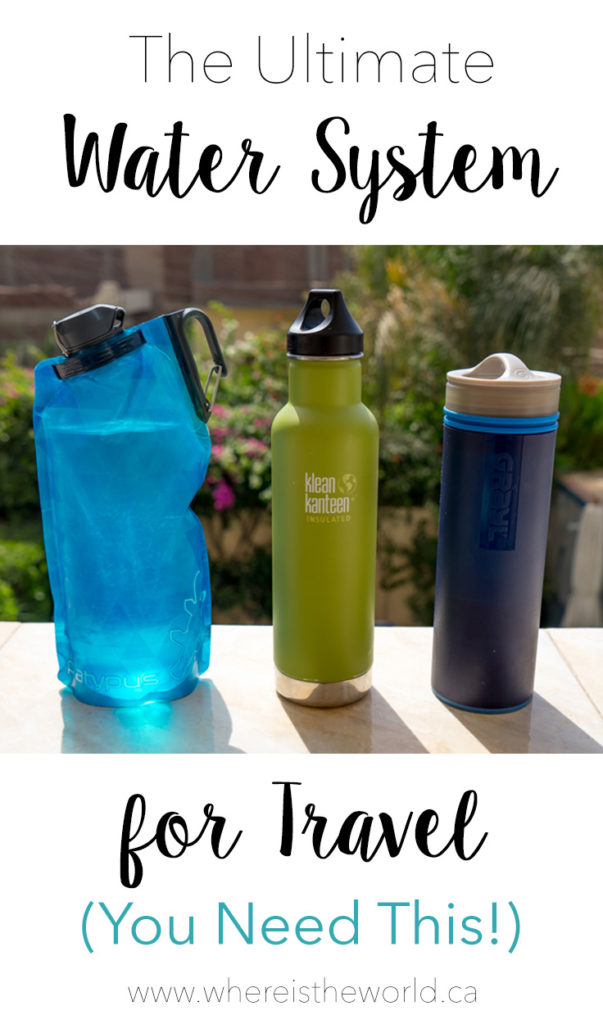 The Best Travel Water Bottle with a Filter